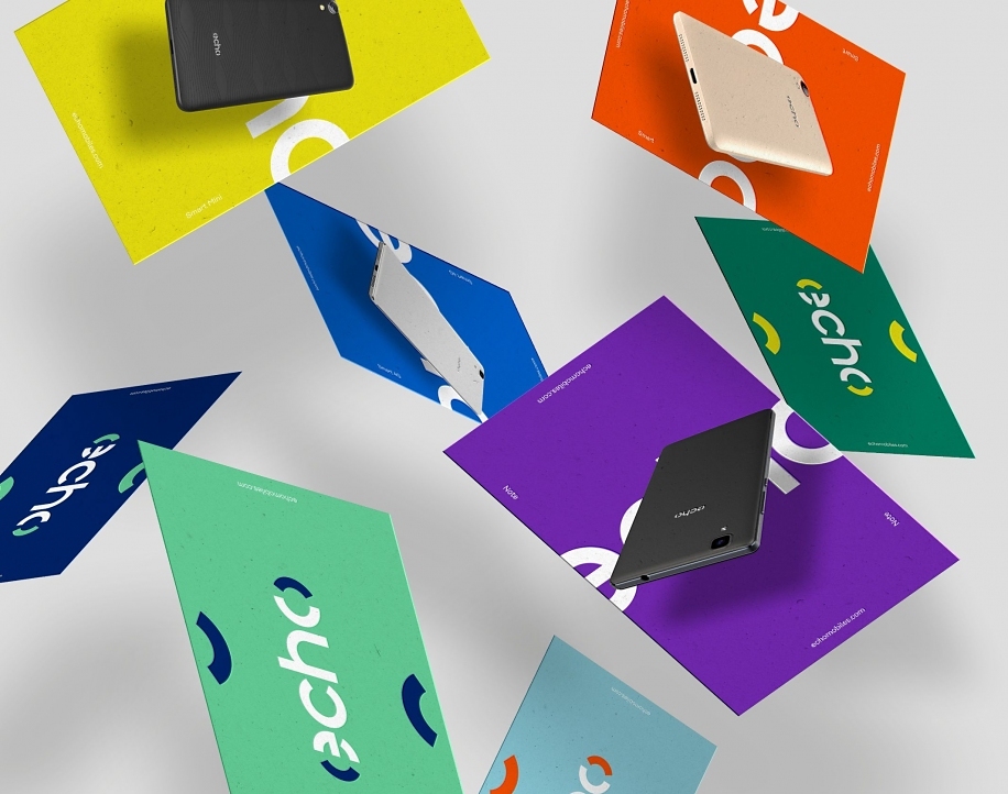 Echo - Branding / Motion design / Typography / Visual identity