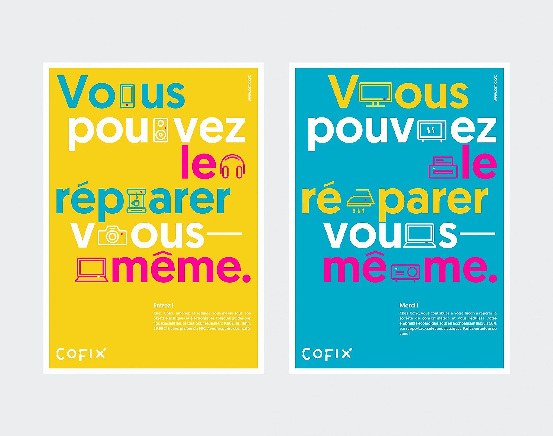 Cofix - Branding / édition / Identité visuelle / Naming / tonalité verbale