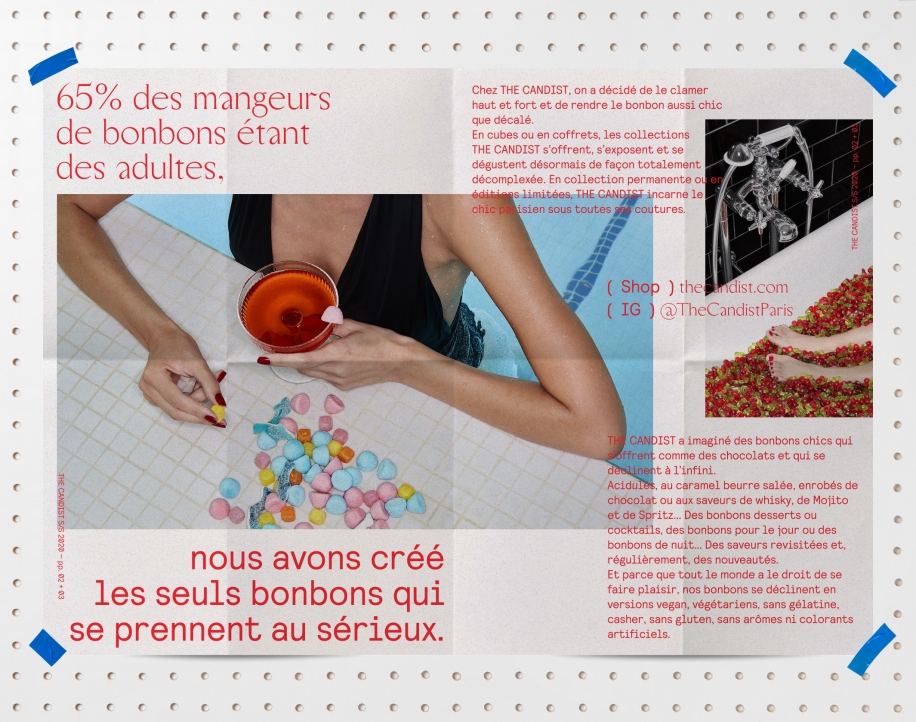 The Candist - Branding / édition / Identité visuelle / Typographie