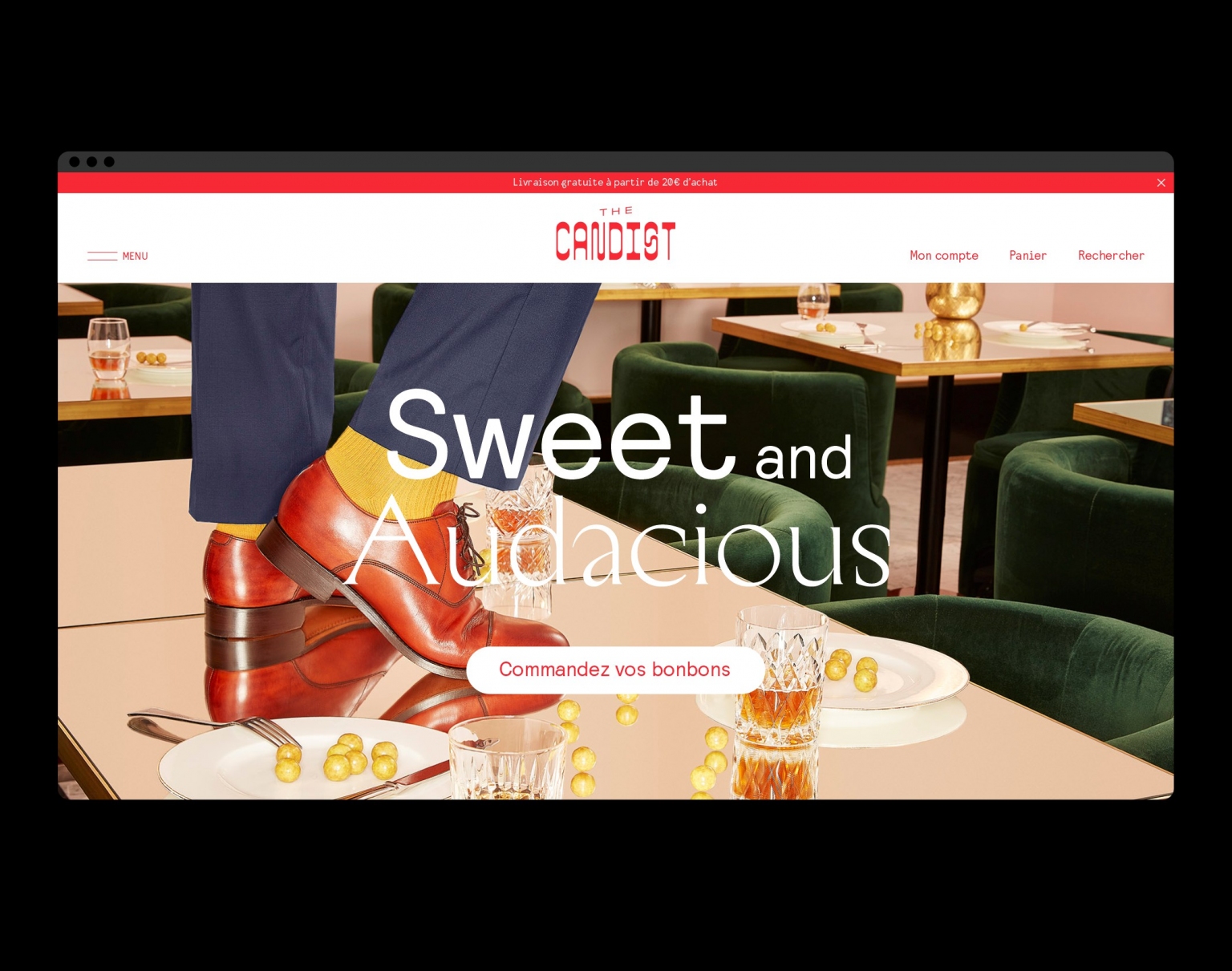 The Candist - Branding / édition / Identité visuelle / Typographie