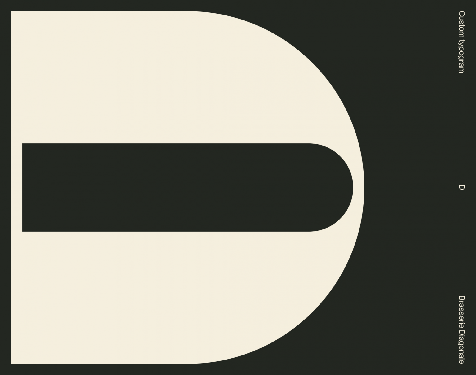 Brasserie Diagonale - Bra / Branding / Design web / Identité visuelle