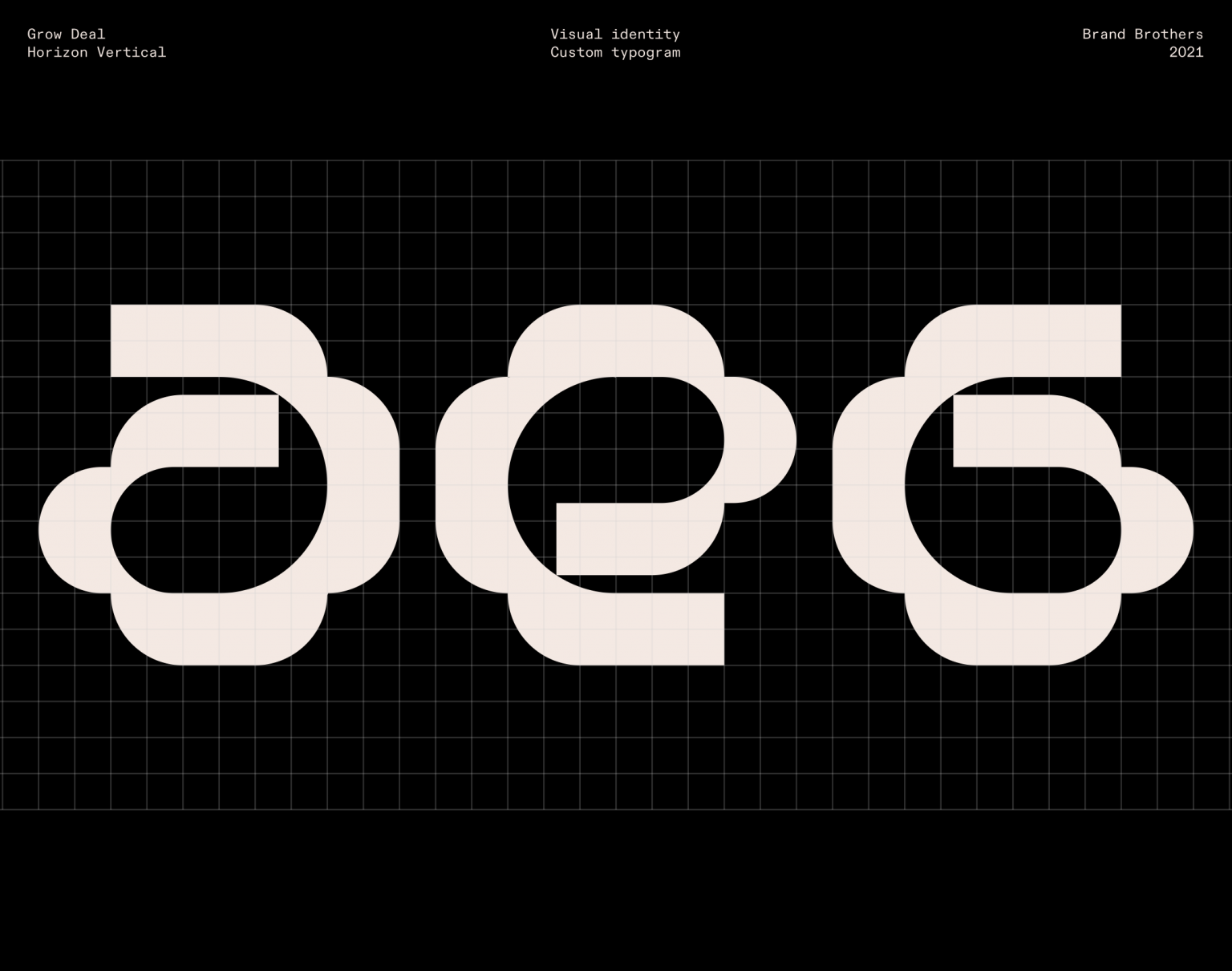Grow Deal - Branding / édition / Identité visuelle / Typographie