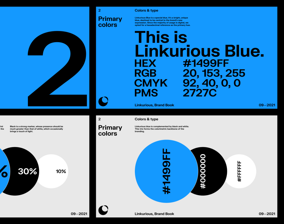 Linkurious - Branding / édition / Identité visuelle / Typographie