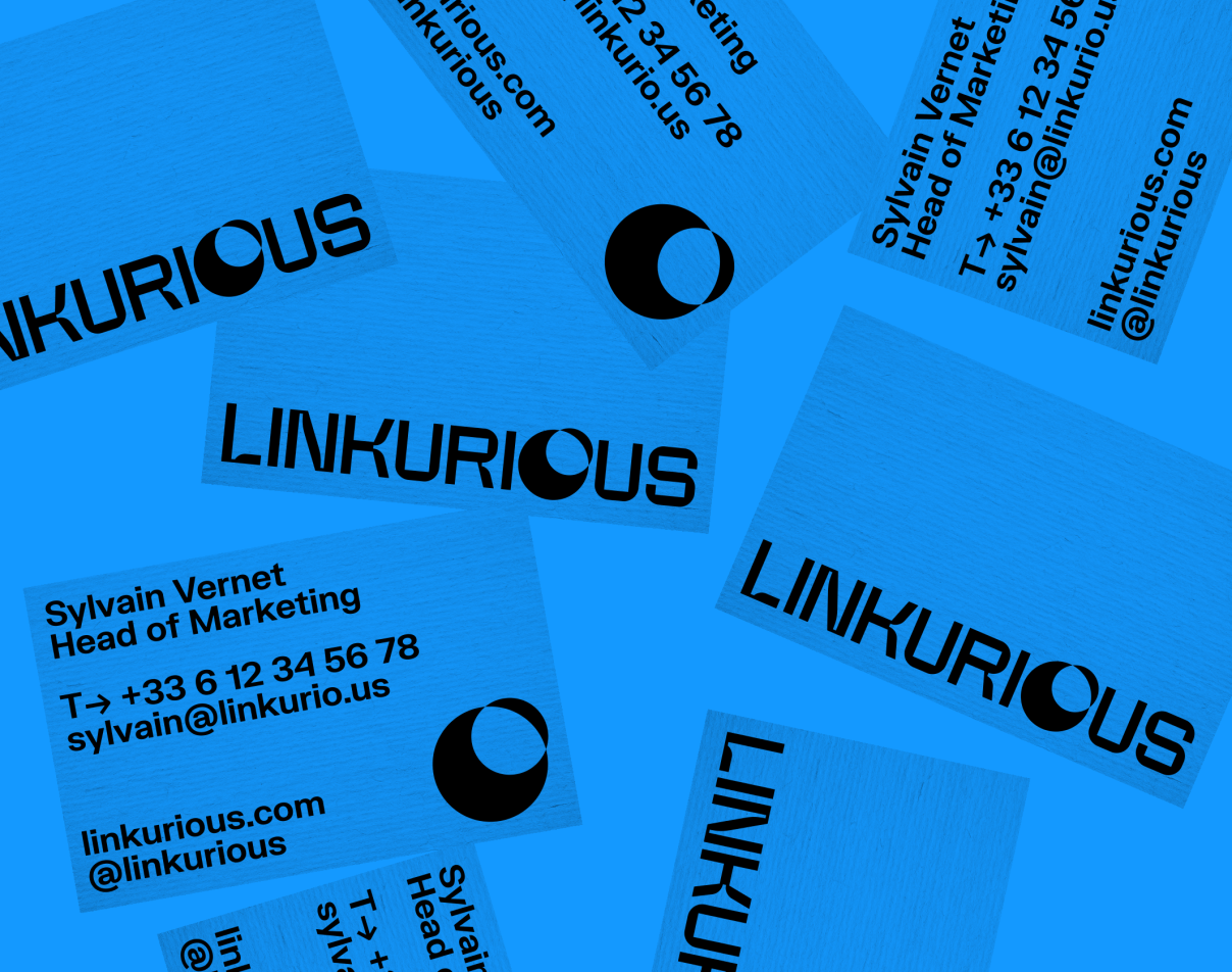Linkurious - Branding / édition / Identité visuelle / Typographie